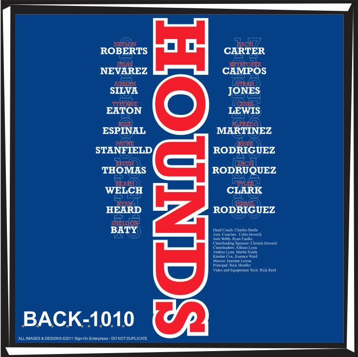 Roster Designs – SignOnSigns